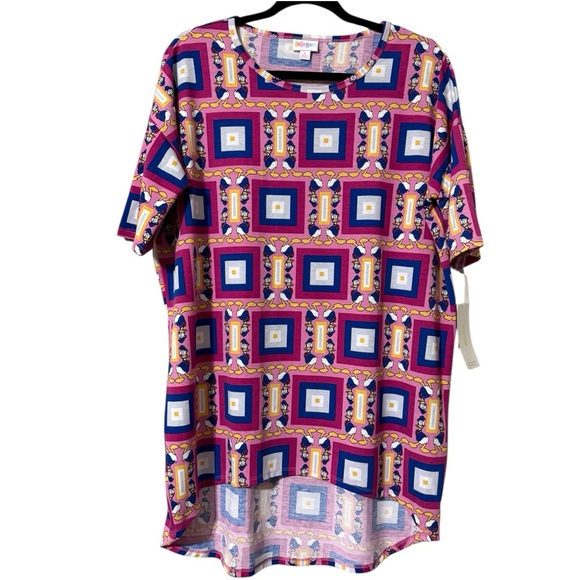 LuLaRoe | Tops | Disney Lularoe Small Irma Loose Knit Tunic Donald Duck ...